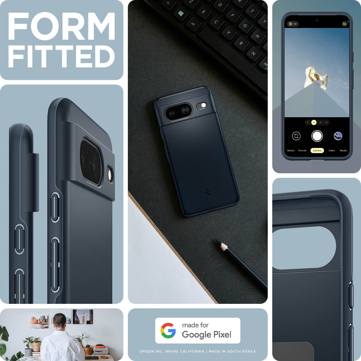 Spigen Google Pixel 8 Cover Case Thin Fit – CasePro