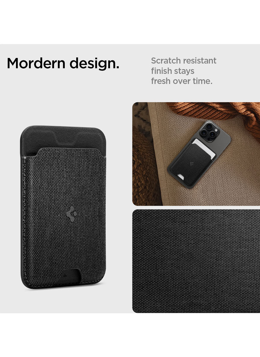 Spigen Magnetic Wallet 3 Cards Holder Urban Fit [MagFit] – CasePro