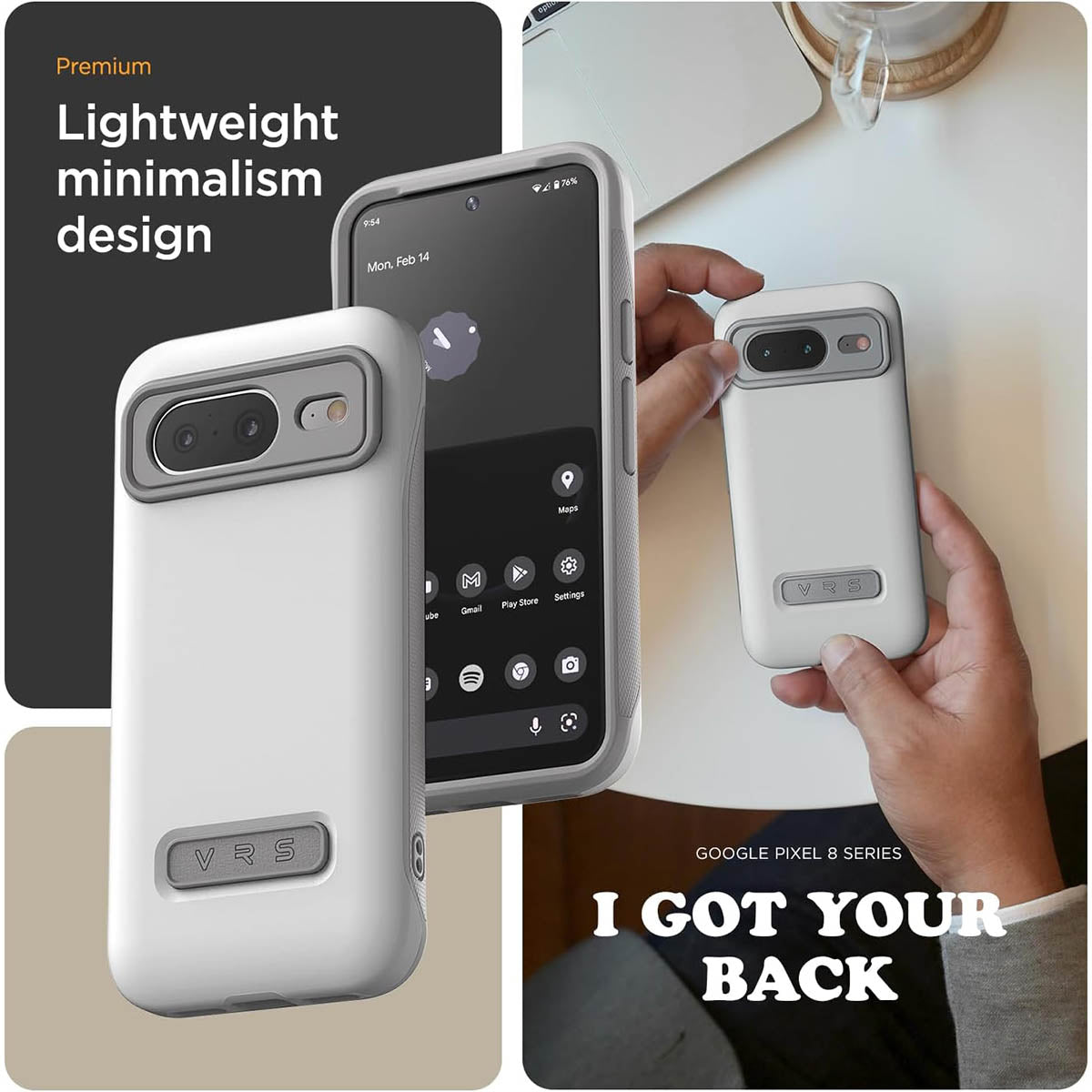 VRS Design Google Pixel 8 Cover Case Terra Guard MODERN – CasePro