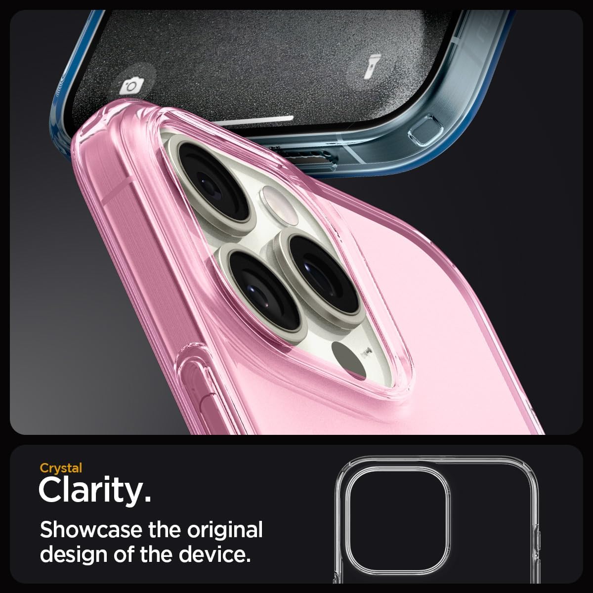 Spigen Apple iPhone 15 PRO Case Cover Liquid Crystal – CasePro
