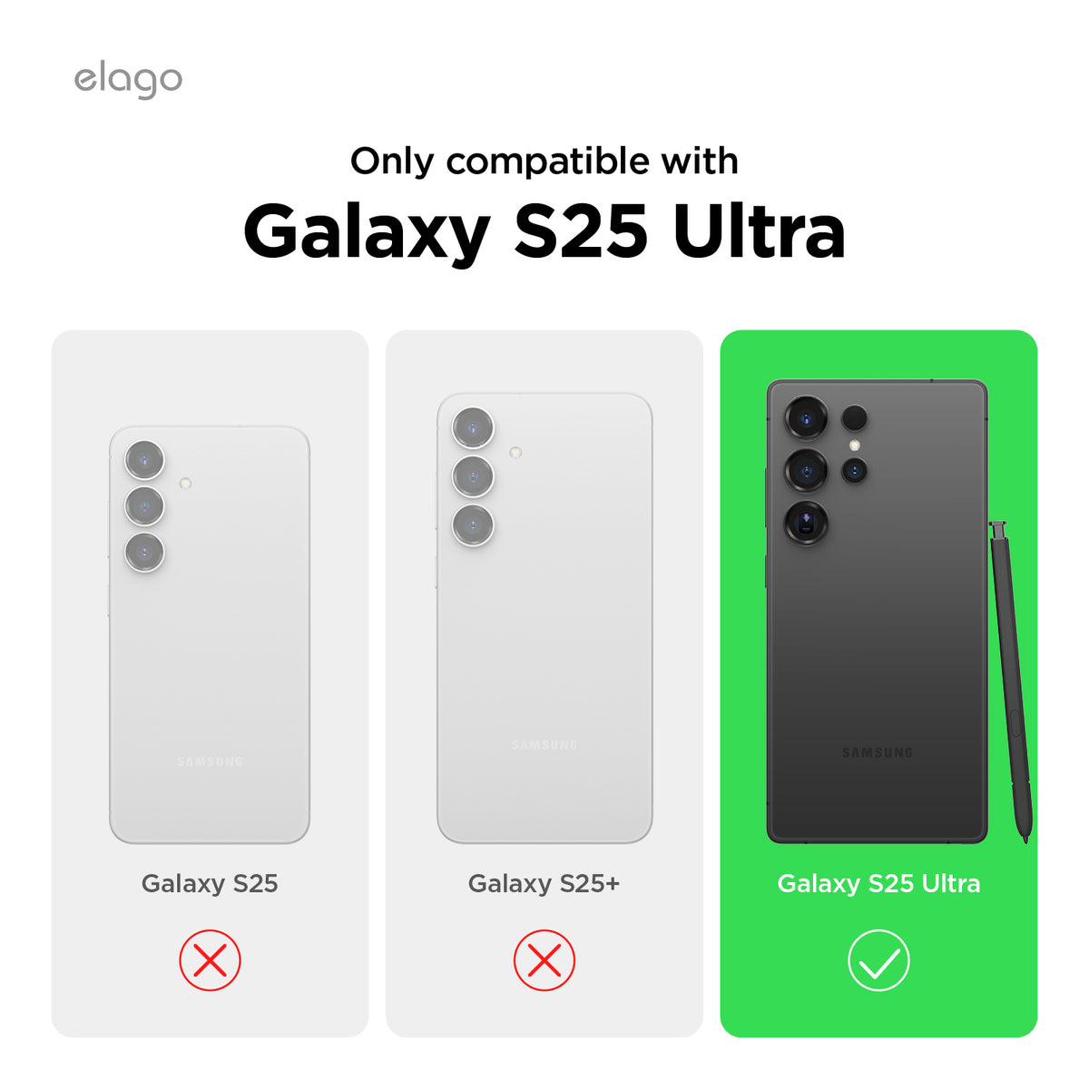 elago Samsung Galaxy S25 ULTRA Cover Case Magnetic Hybrid [MagSafe ...