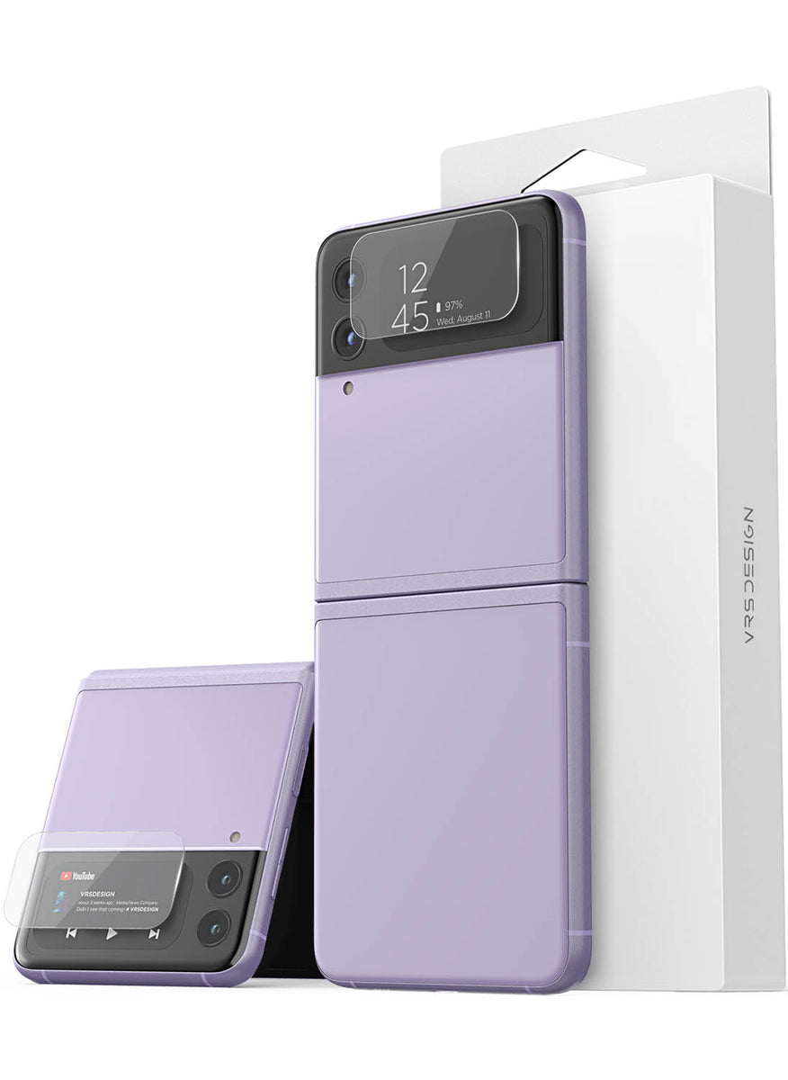 VRS Design First Glass for Samsung Galaxy ZFlip 4 Front Cover Tempered ...